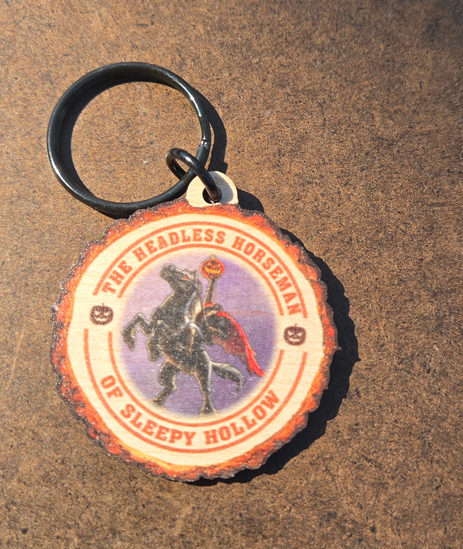 #2 Sleepy Hollow Wood Slice Key Chain – Sleepy Hollow Gifts